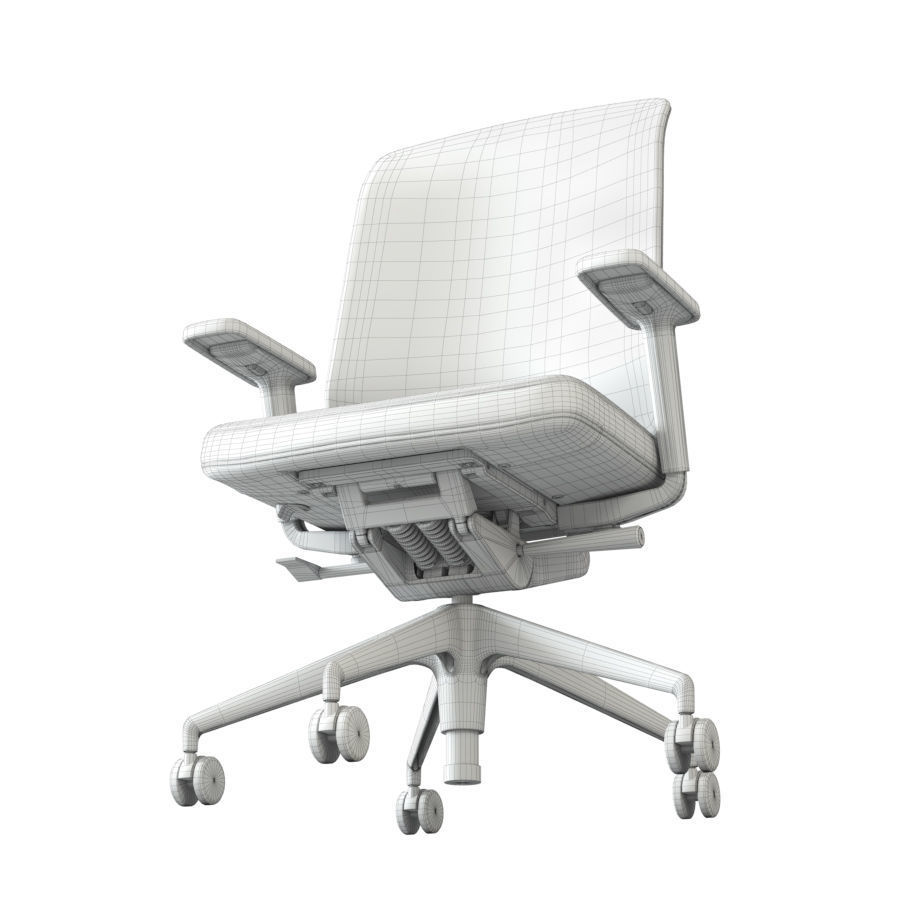 VITRA AM Chair 3D model | CGTrader