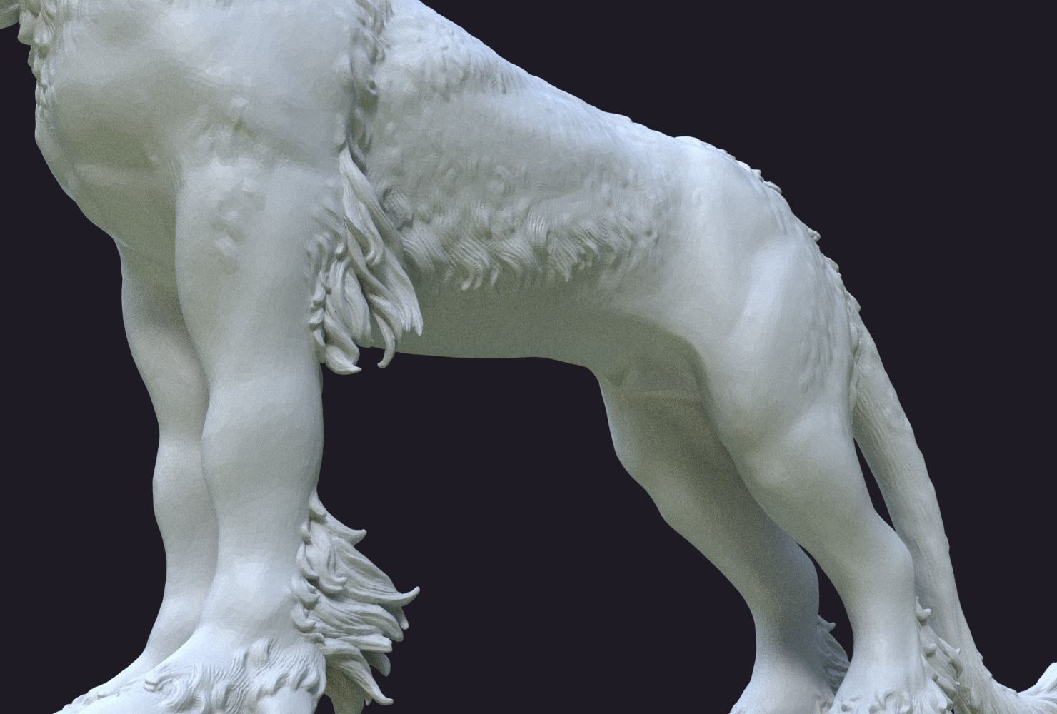 Fantasy Beast 3D model 3D printable | CGTrader
