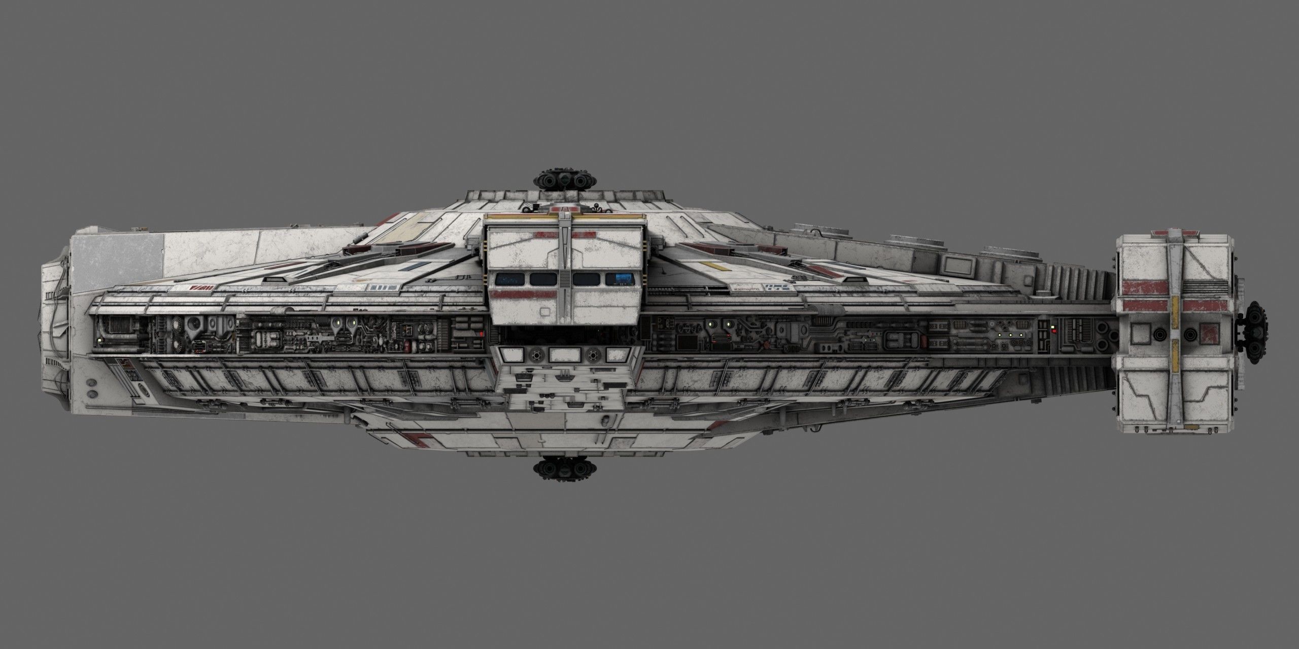 Corellian XS Freighter - Star Wars 3D model animated | CGTrader
