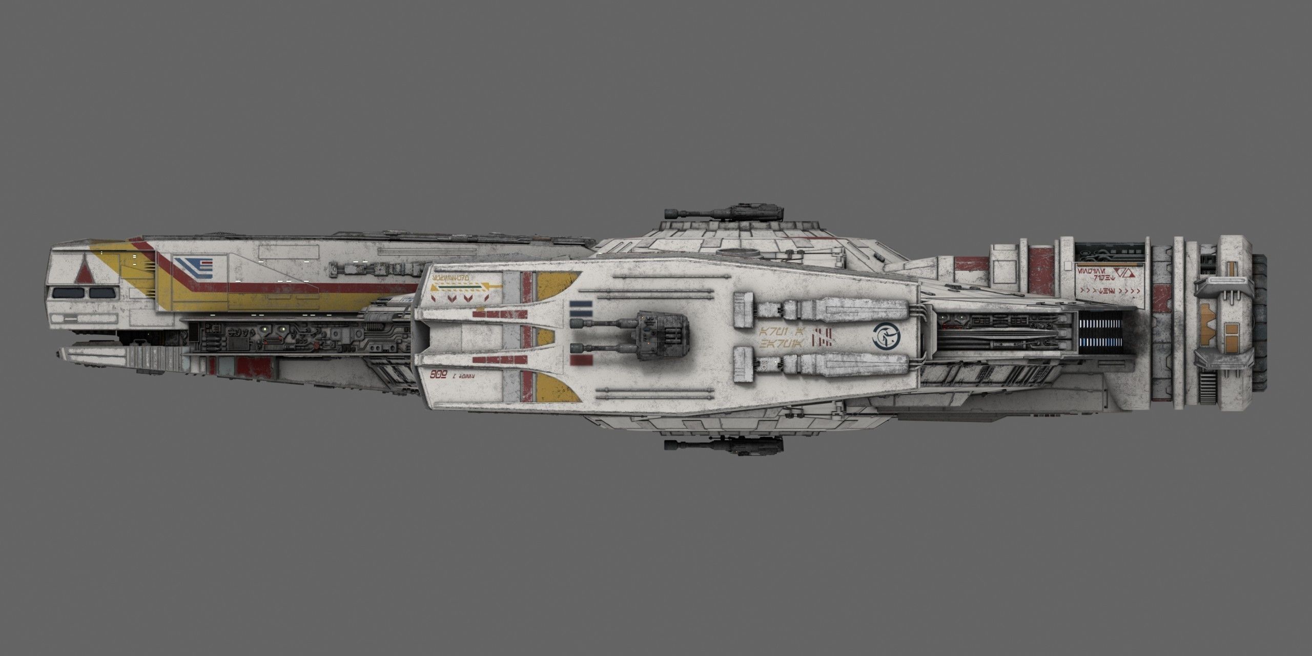 Corellian XS Freighter - Star Wars 3D model animated | CGTrader