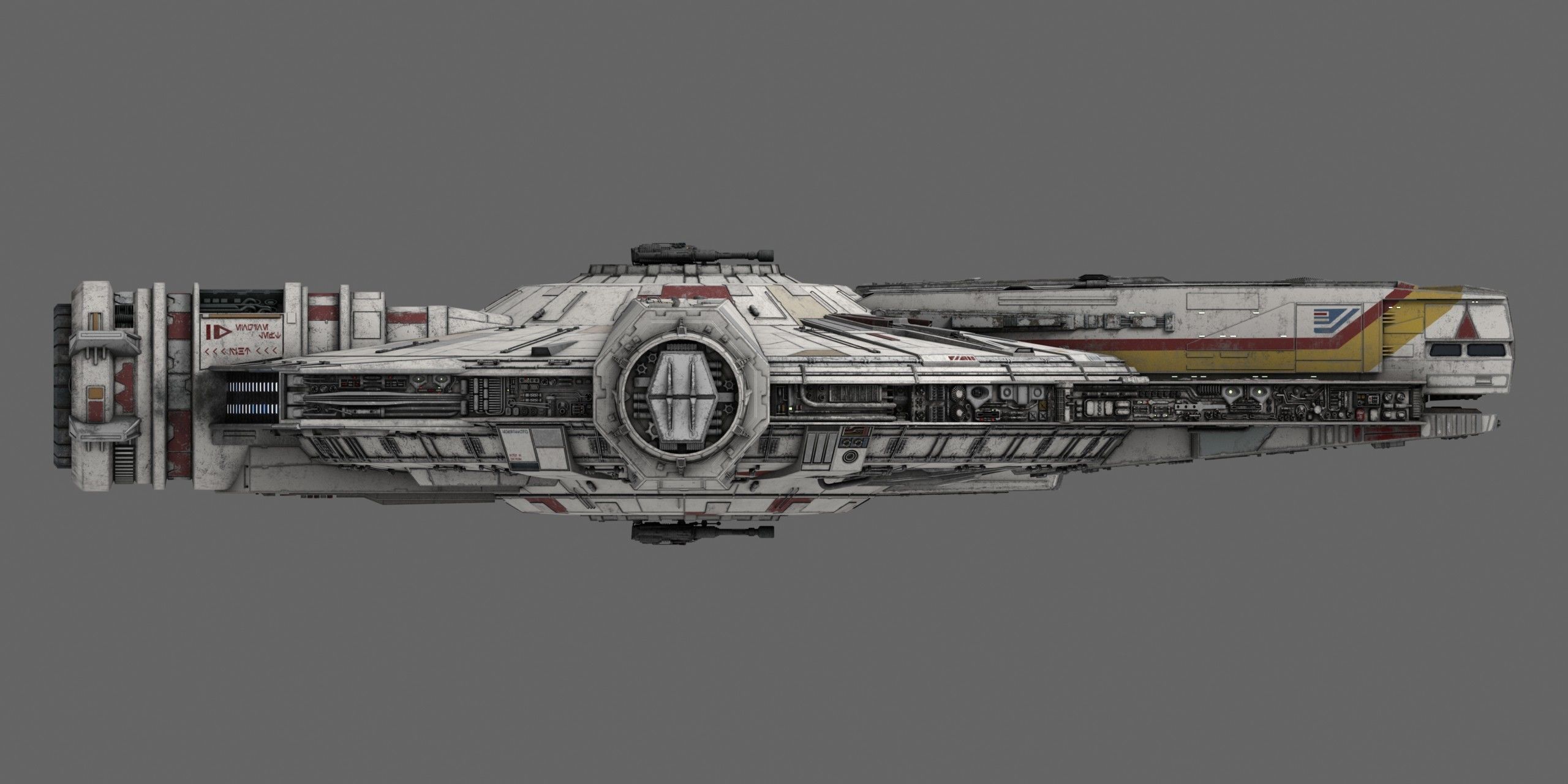 Corellian XS Freighter - Star Wars 3D model animated | CGTrader