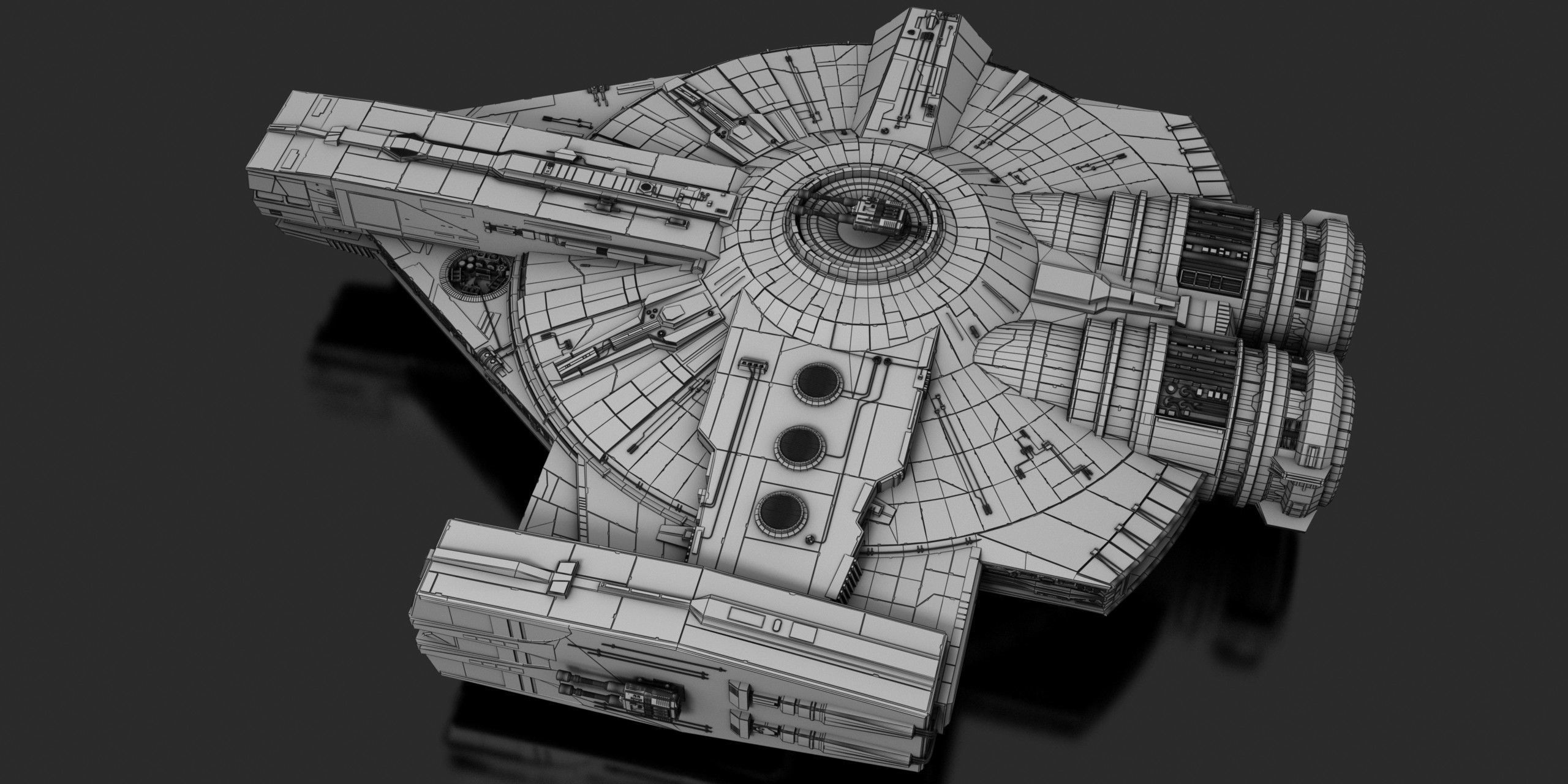Corellian XS Freighter - Star Wars 3D model animated | CGTrader