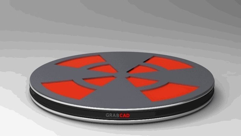 GRABCAD Turntable free 3D model | CGTrader