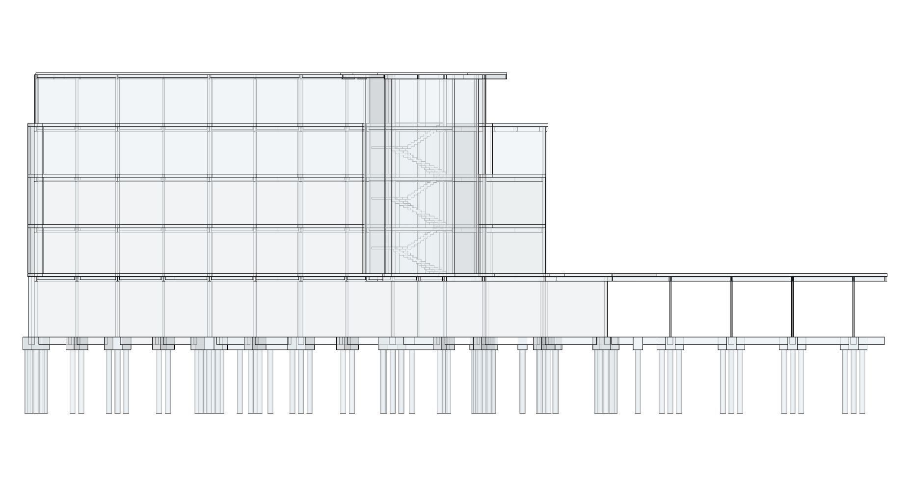 Concrete and Steel Structure free 3D model | CGTrader