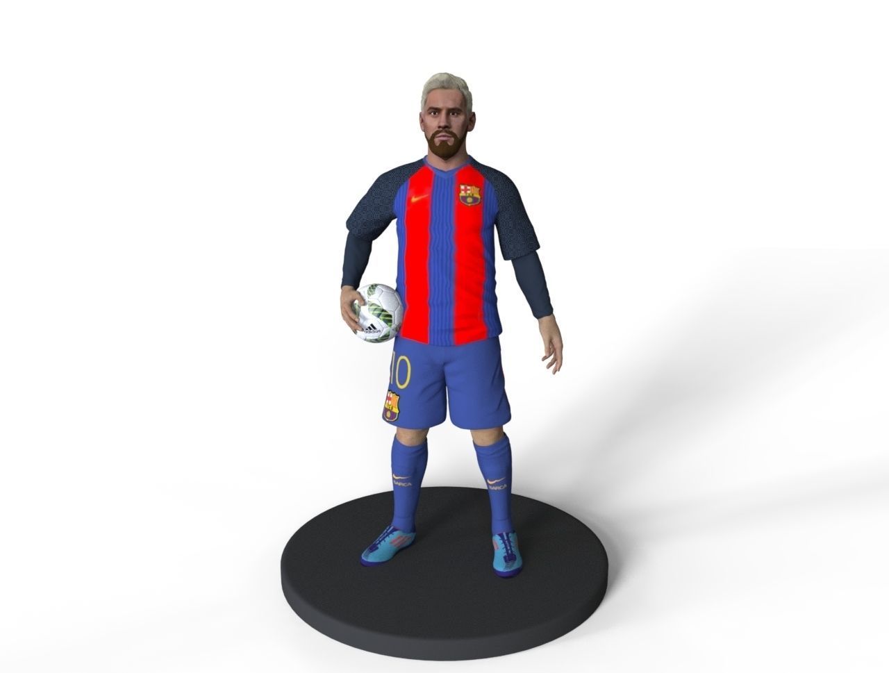 Lionel Messi 3d printable model 3D model 3D printable | CGTrader