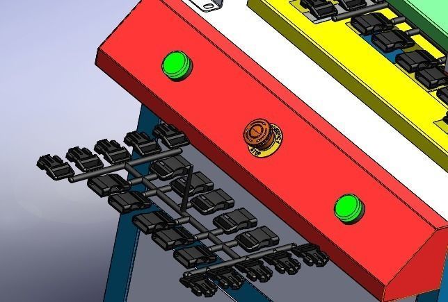 Plastic pressing machine 3D model | CGTrader