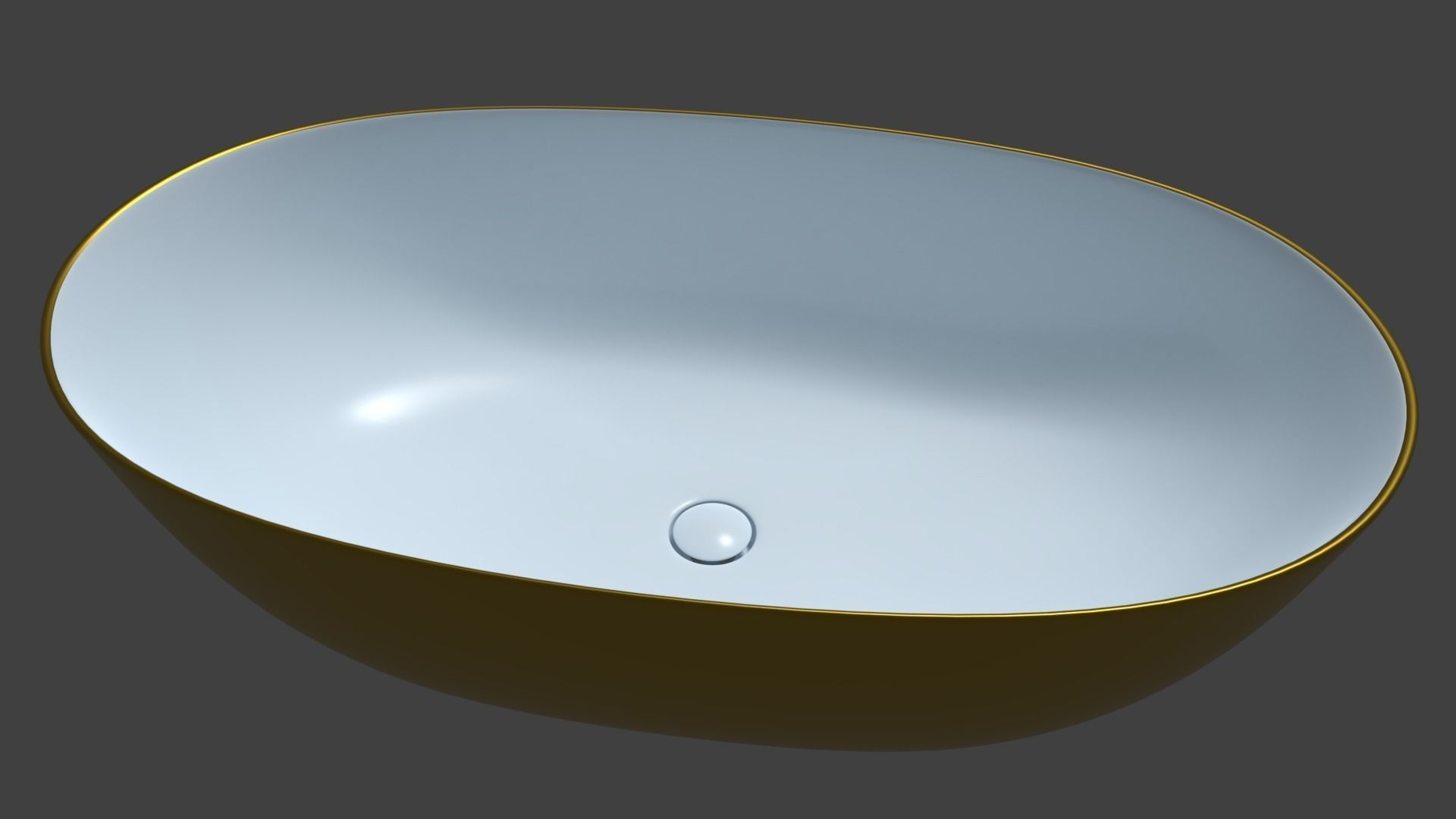 L600 ceramic sink 3D model | CGTrader