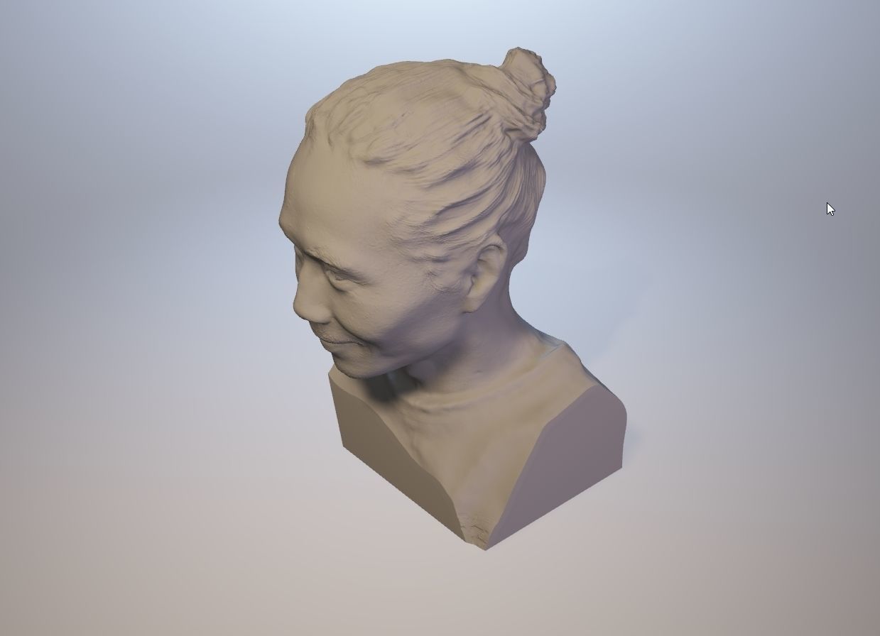 portrait bust free 3D model 3D printable | CGTrader
