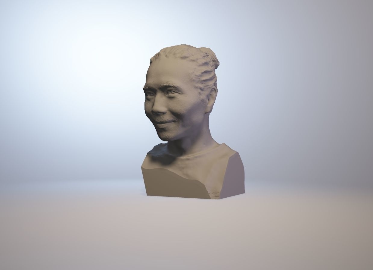 portrait bust free 3D model 3D printable | CGTrader