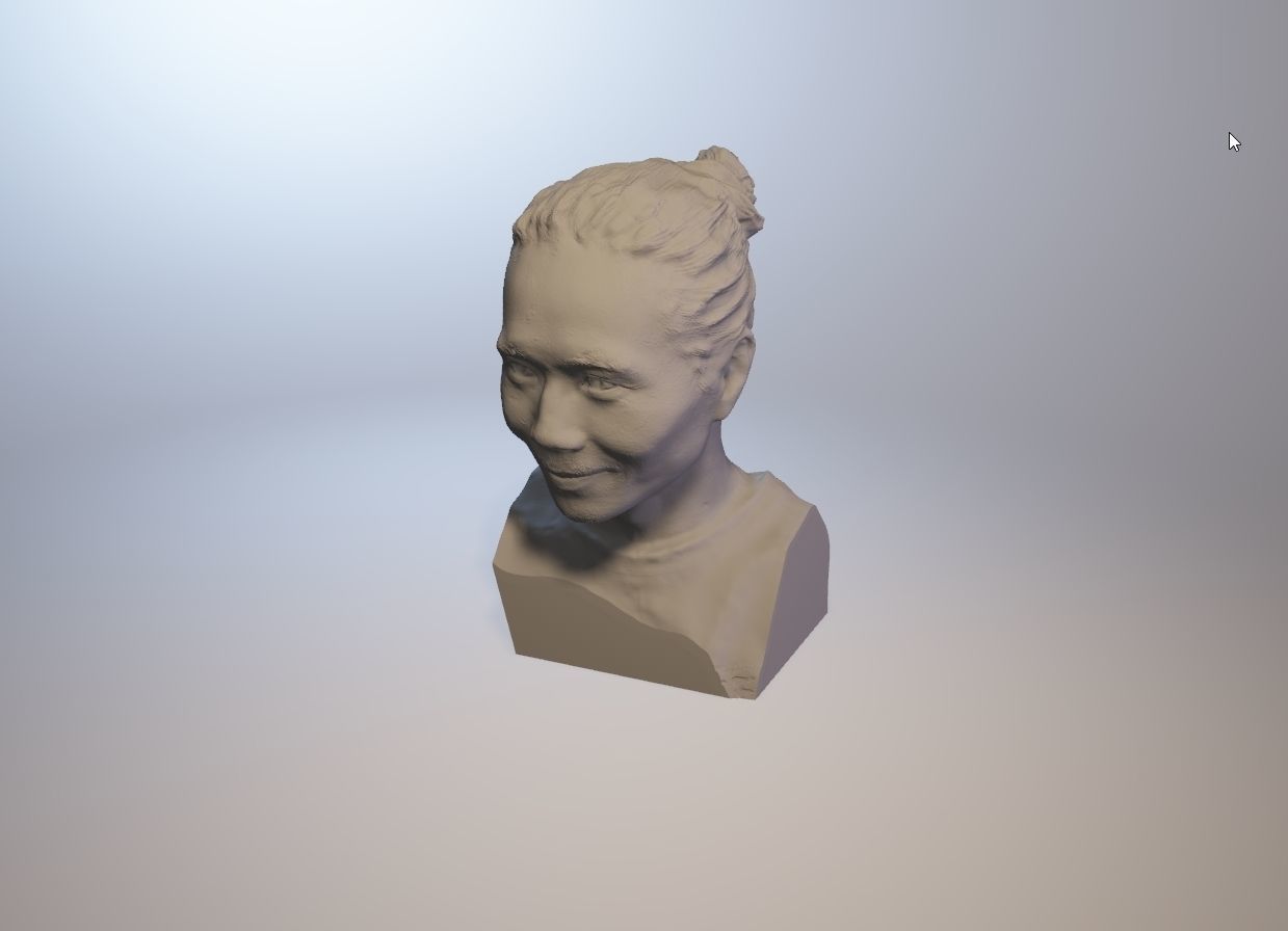 portrait bust free 3D model 3D printable | CGTrader
