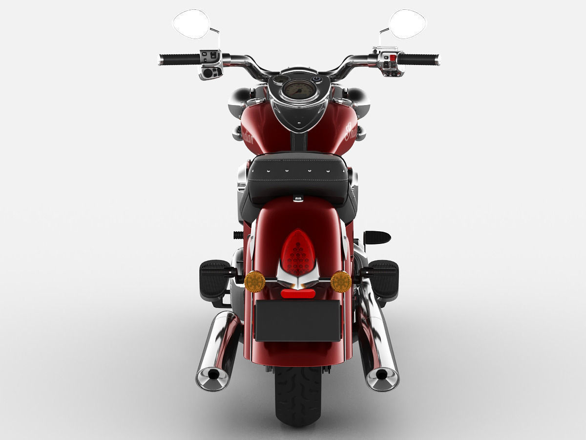 Indian Chief Classic motorcycle 3D model | CGTrader