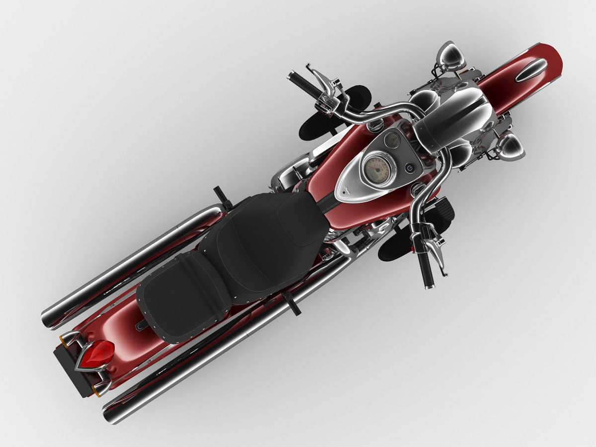 Indian Chief Classic motorcycle 3D model | CGTrader
