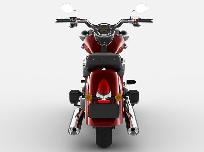 Indian Chief Classic motorcycle 3D Model .max .obj .3ds .fbx .c4d .lwo ...