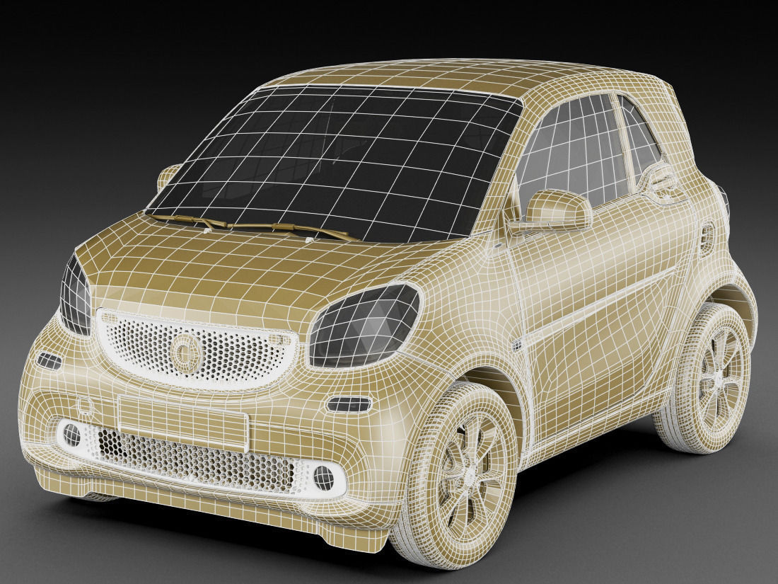 Smart Fortwo 2015 3D model | CGTrader