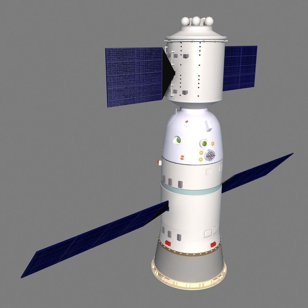 China Shenzhou Spaceship 3D model | CGTrader