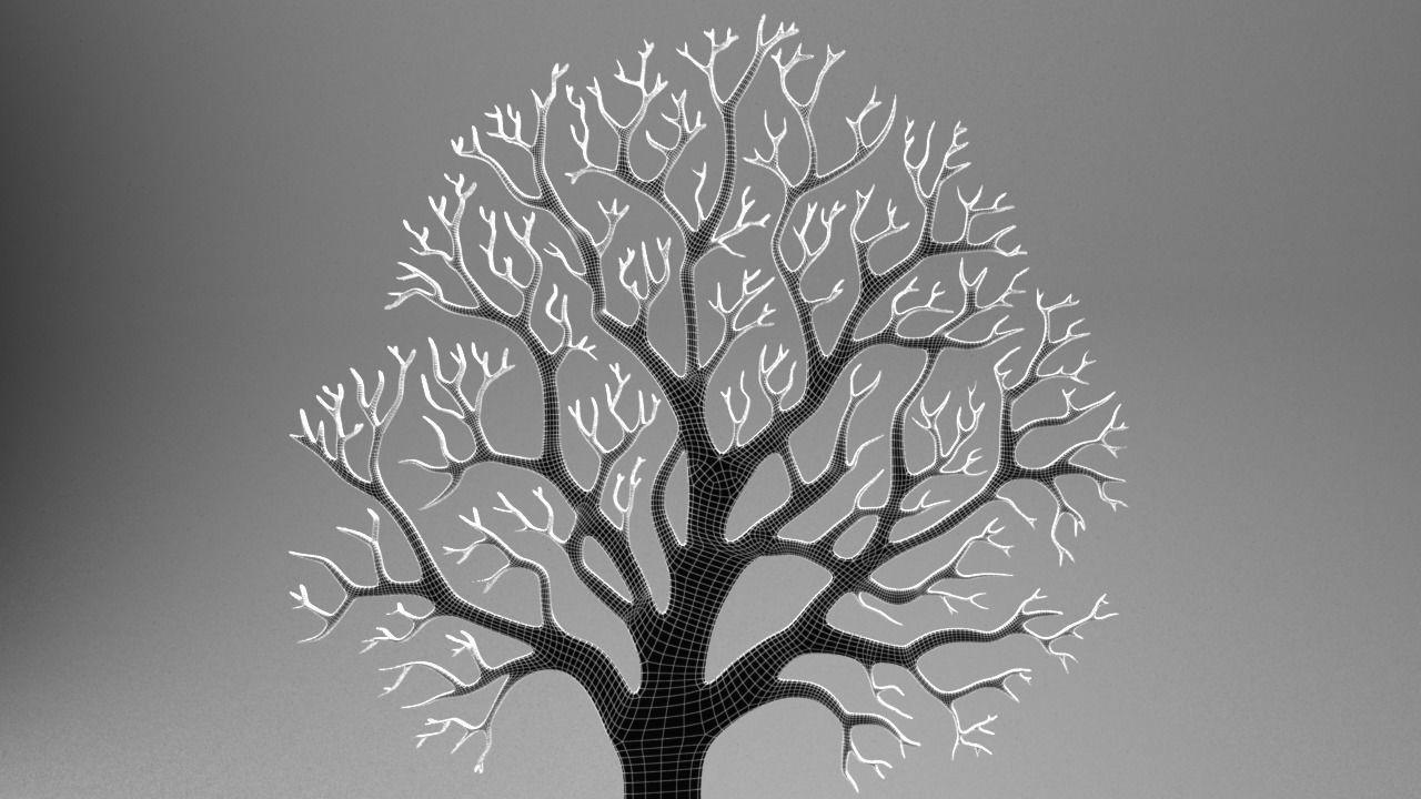 3D model Tree art object VR / AR / low-poly | CGTrader