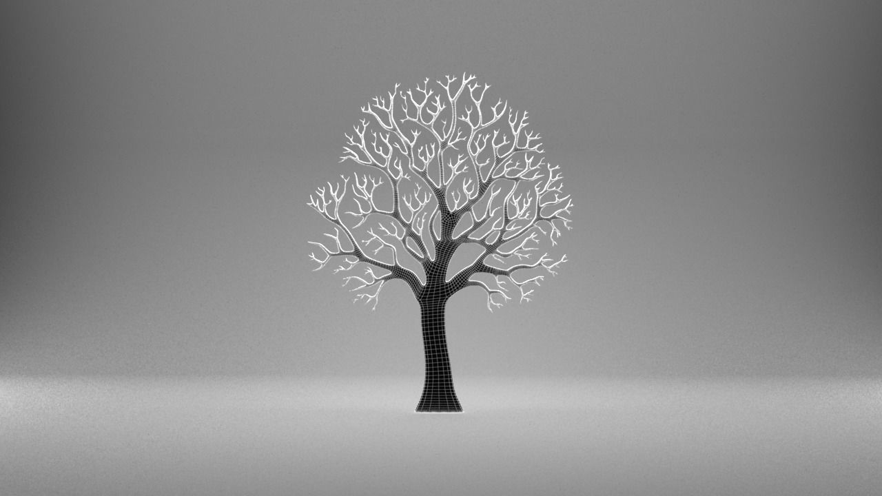 3D model Tree art object VR / AR / low-poly | CGTrader