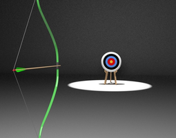 Animated Archery 3D Models | CGTrader