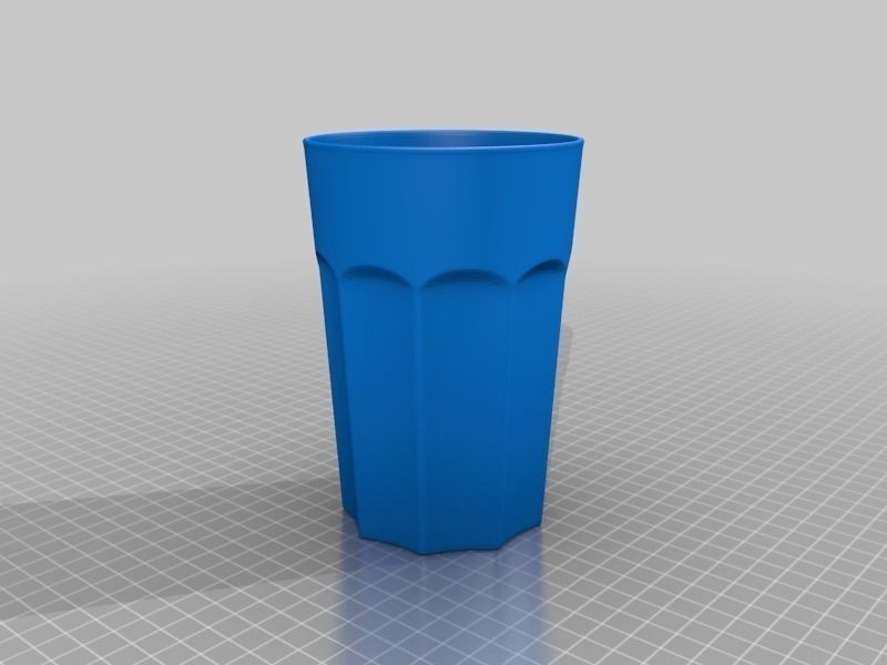 Drinking glass free 3D model 3D printable | CGTrader
