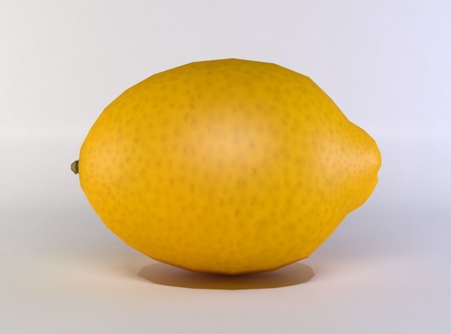 3D model Lemon VR / AR / low-poly | CGTrader