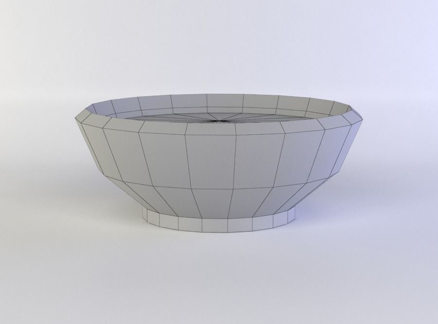 3D model Soup bowl VR / AR / low-poly | CGTrader