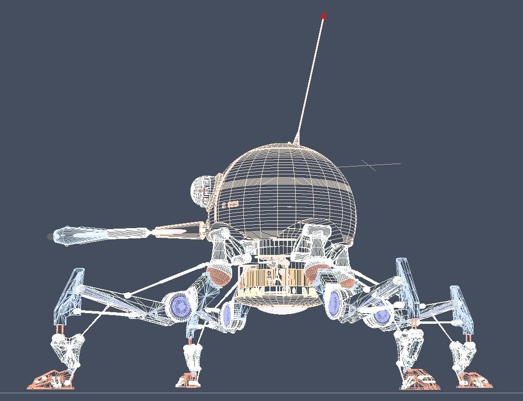 STAR-WARS Dwarf-Spider-Droid 3D model | CGTrader