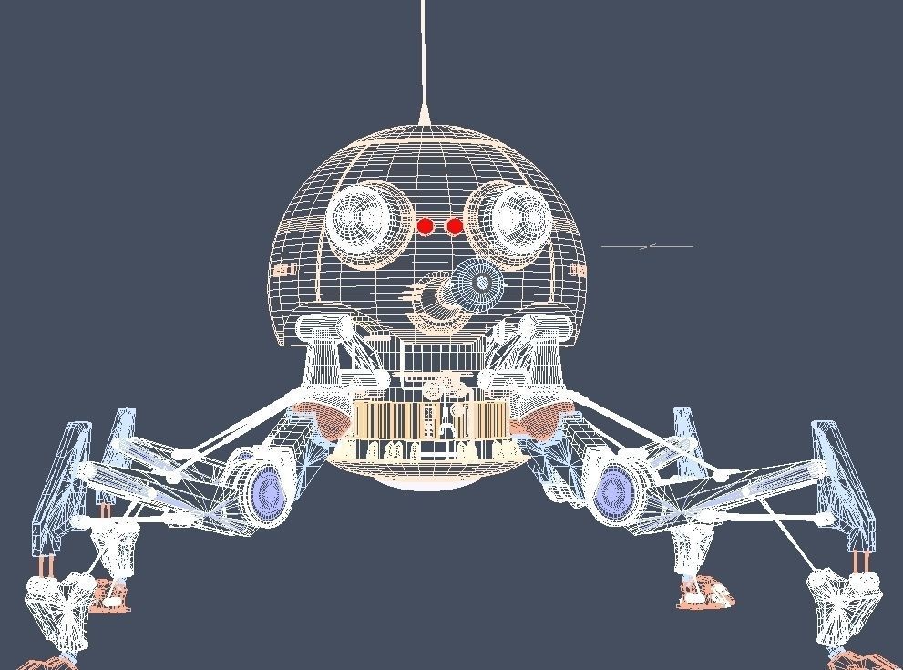 STAR-WARS Dwarf-Spider-Droid 3D model | CGTrader