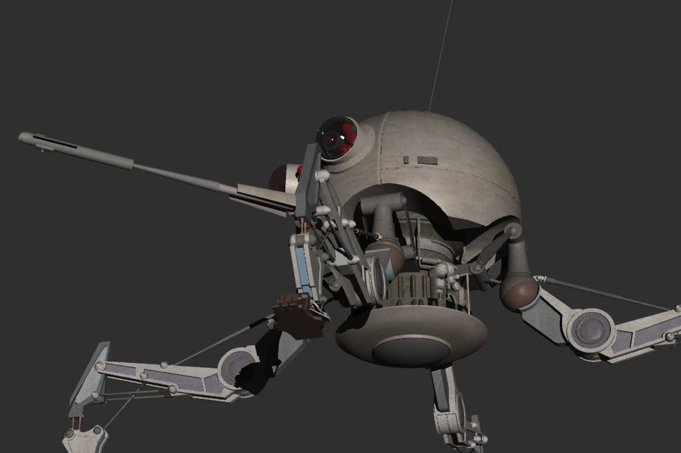 STAR-WARS Dwarf-Spider-Droid 3D model | CGTrader