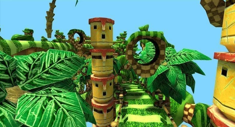 3D model Platformer - Runner Game Level Mobile Ready VR / AR / low-poly ...