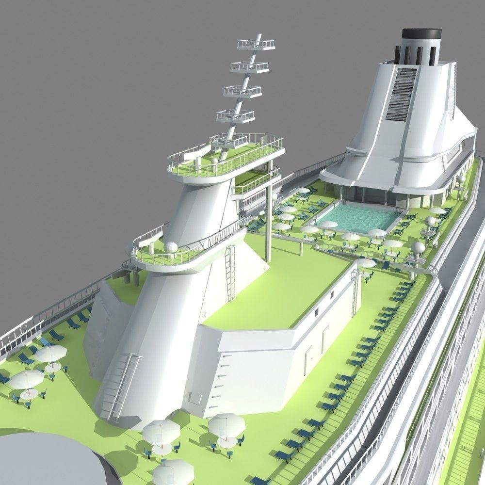 Cruise Ship 3D model | CGTrader