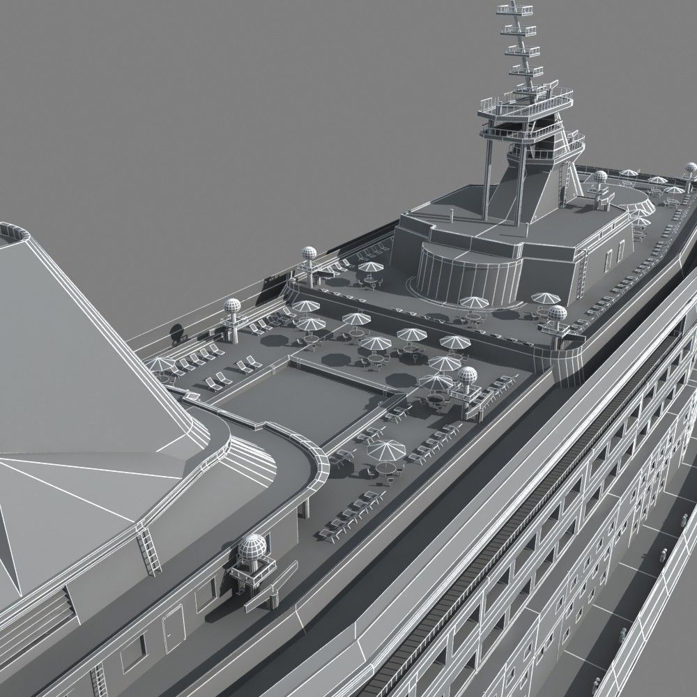 Cruise Ship 3D model | CGTrader