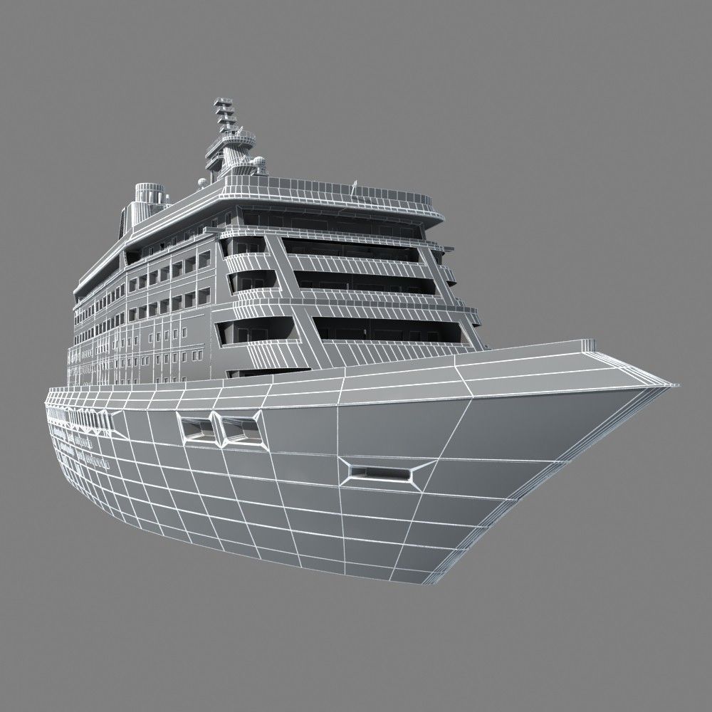 Cruise Ship 3D model | CGTrader