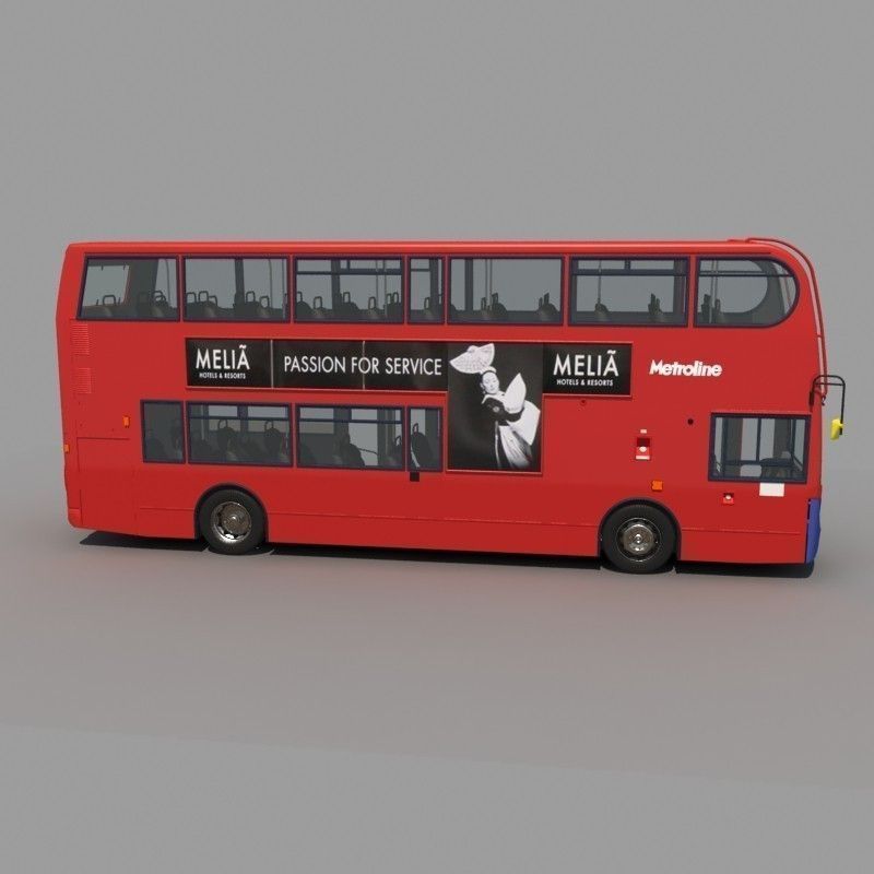 London Bus 3D model | CGTrader
