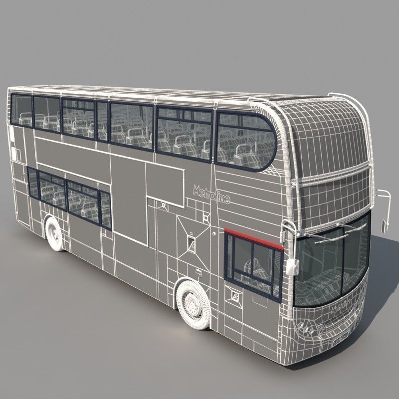 London Bus 3D Model .max .obj .fbx - CGTrader.com