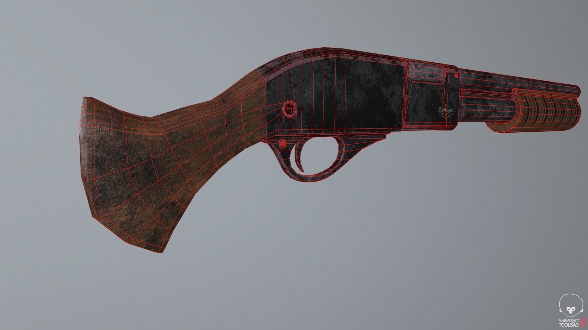 3D model Sawed Off Shotgun VR / AR / low-poly | CGTrader