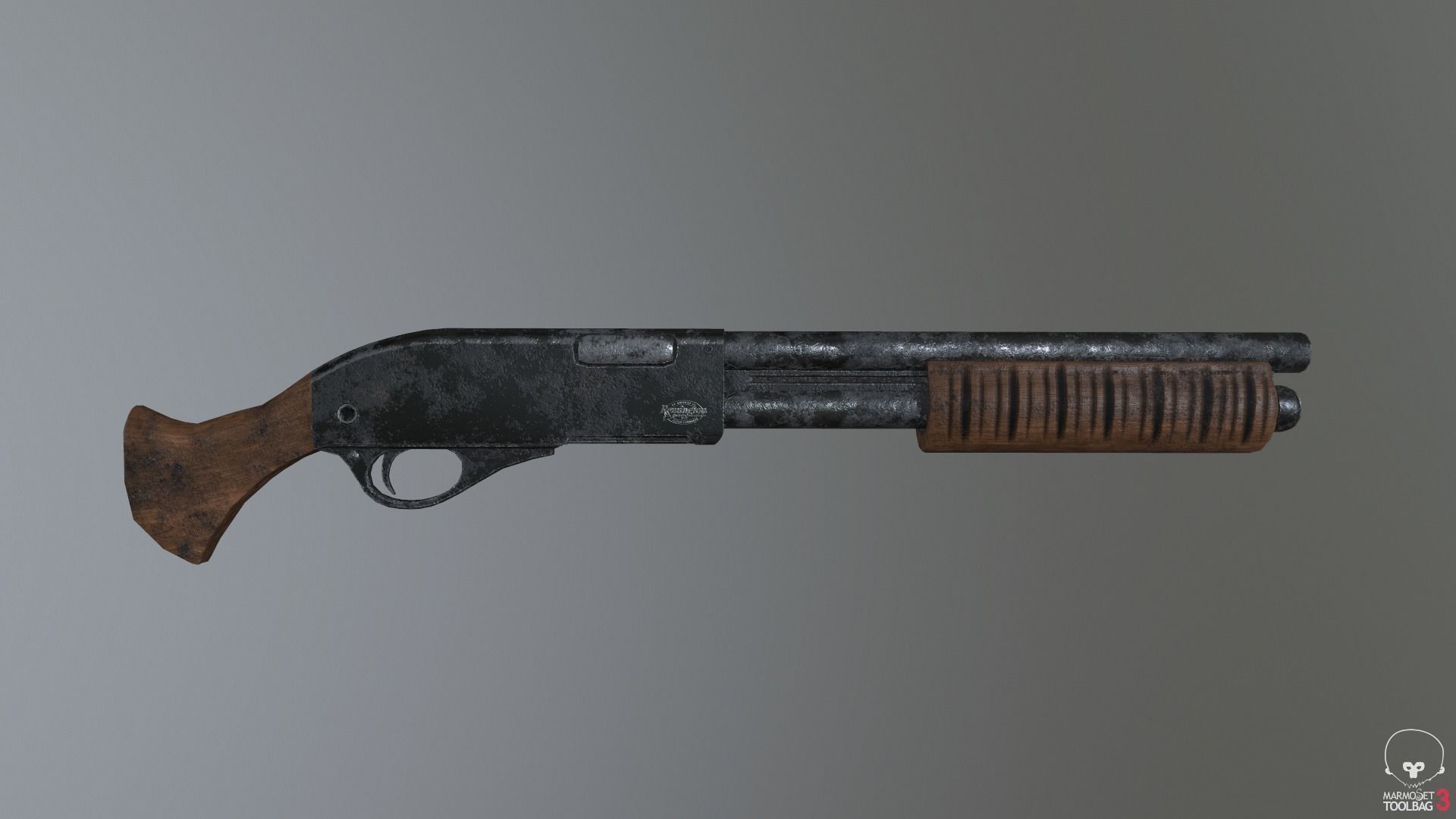 3D model Sawed Off Shotgun VR / AR / low-poly | CGTrader