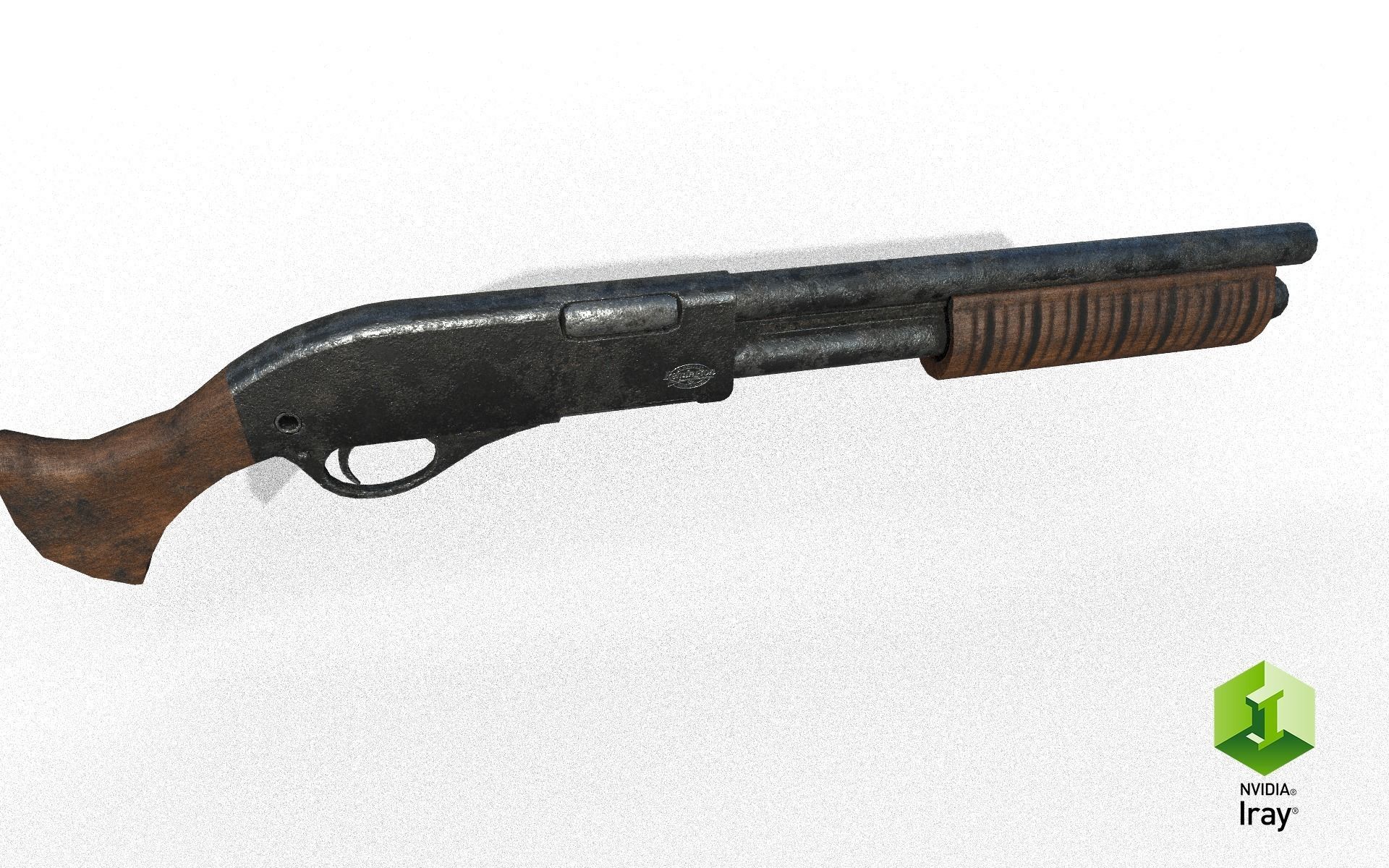 3D model Sawed Off Shotgun VR / AR / low-poly | CGTrader