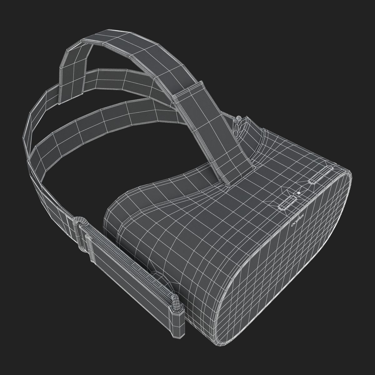 Oculus Go Headset 3D model | CGTrader