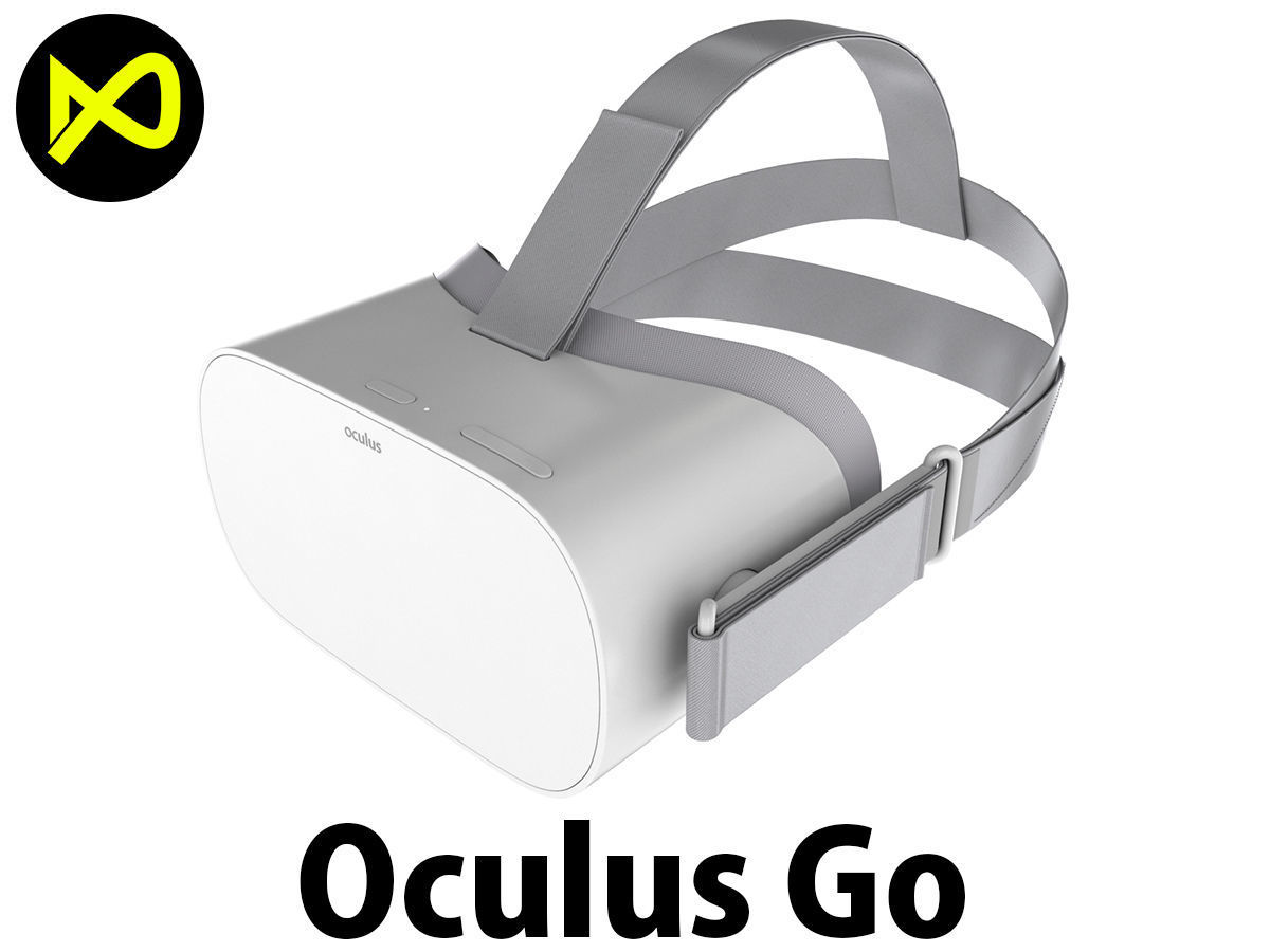 Oculus Go Headset 3D model | CGTrader