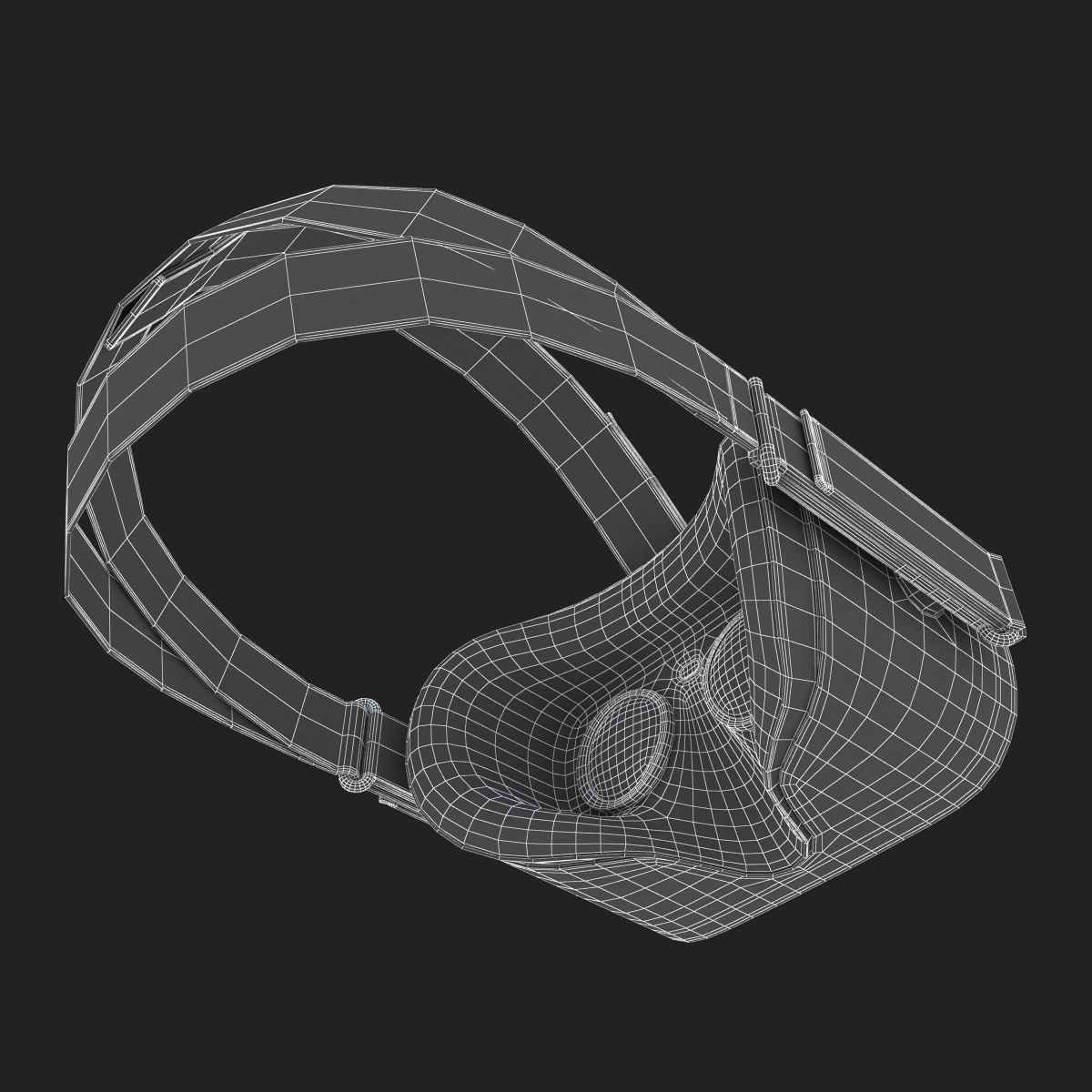 Oculus Go Headset 3D model | CGTrader