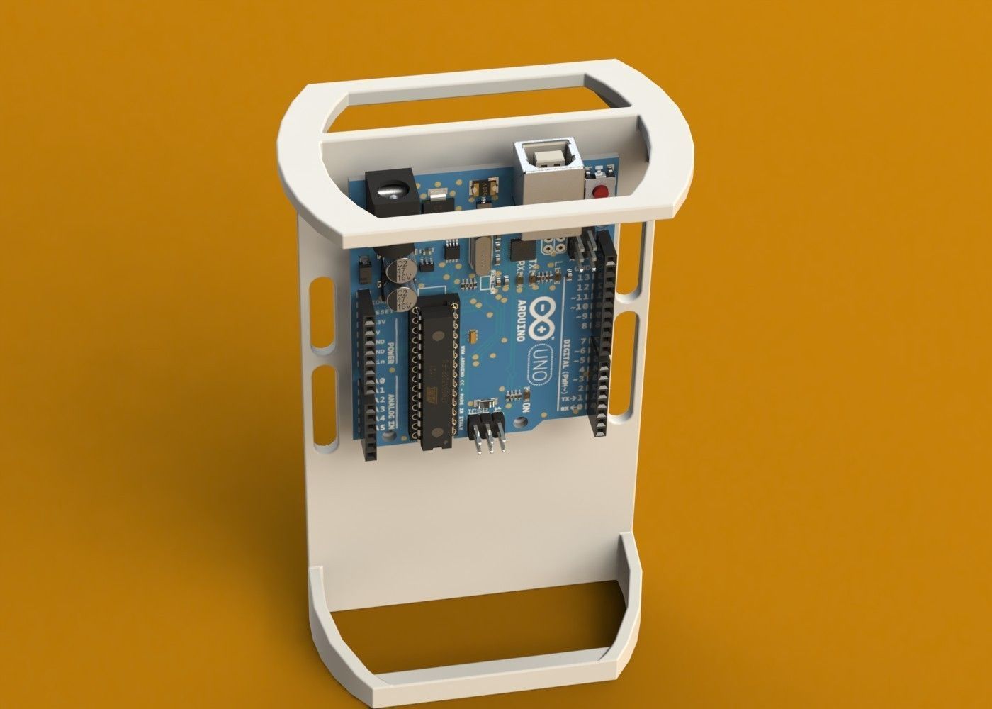 Stax Aruduino prototyping enclosure free 3D model 3D printable | CGTrader