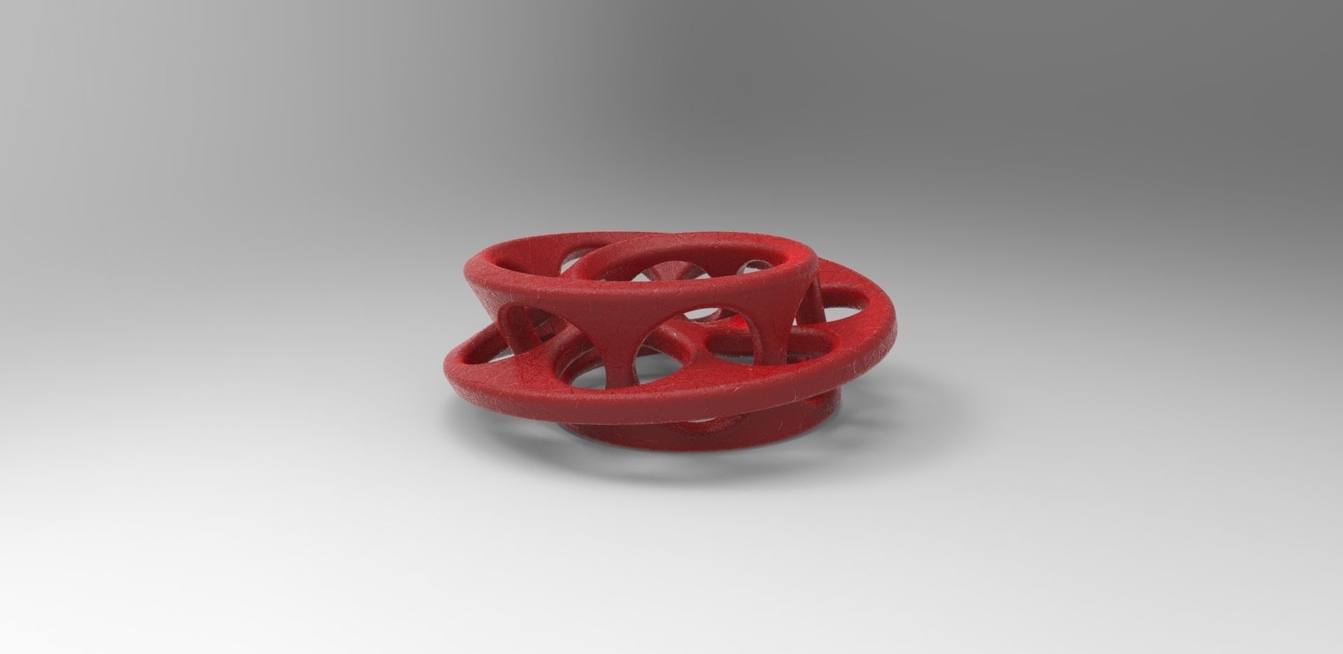 Self Intersecting Mobius Chain free 3D model 3D printable | CGTrader