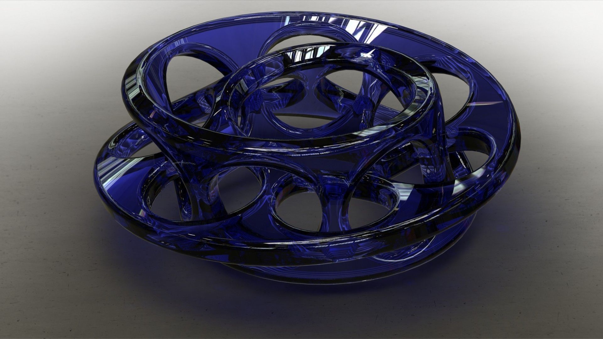 Self Intersecting Mobius Chain free 3D model 3D printable | CGTrader