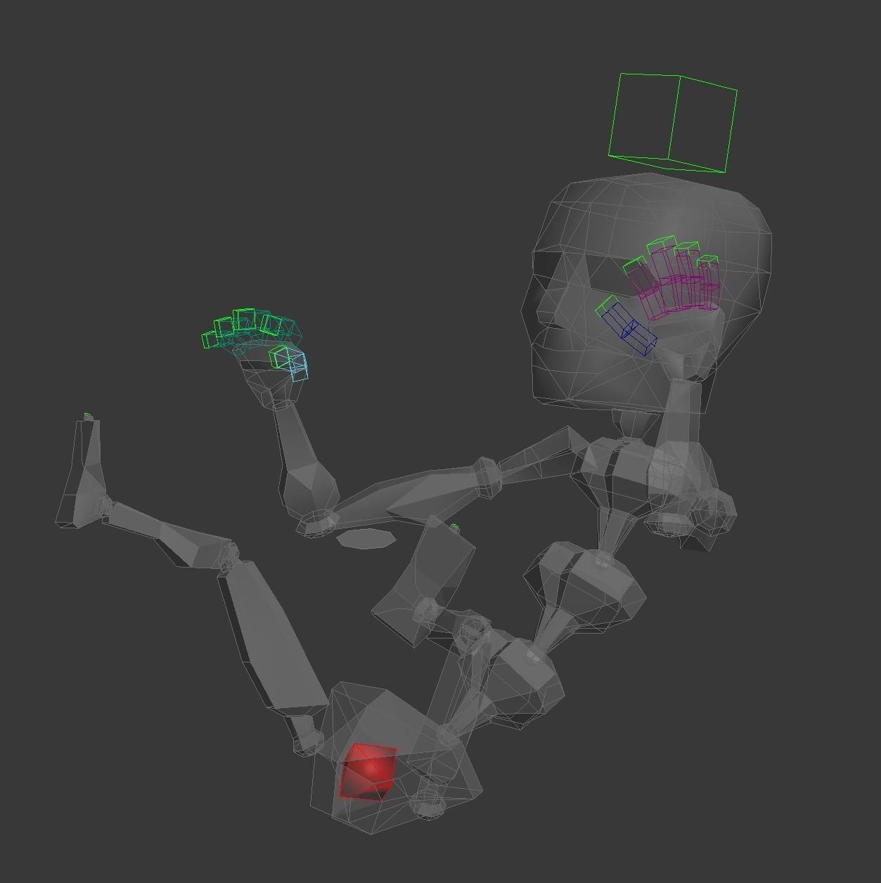 3D model Human embryo fetus with internal organs Animation of ...