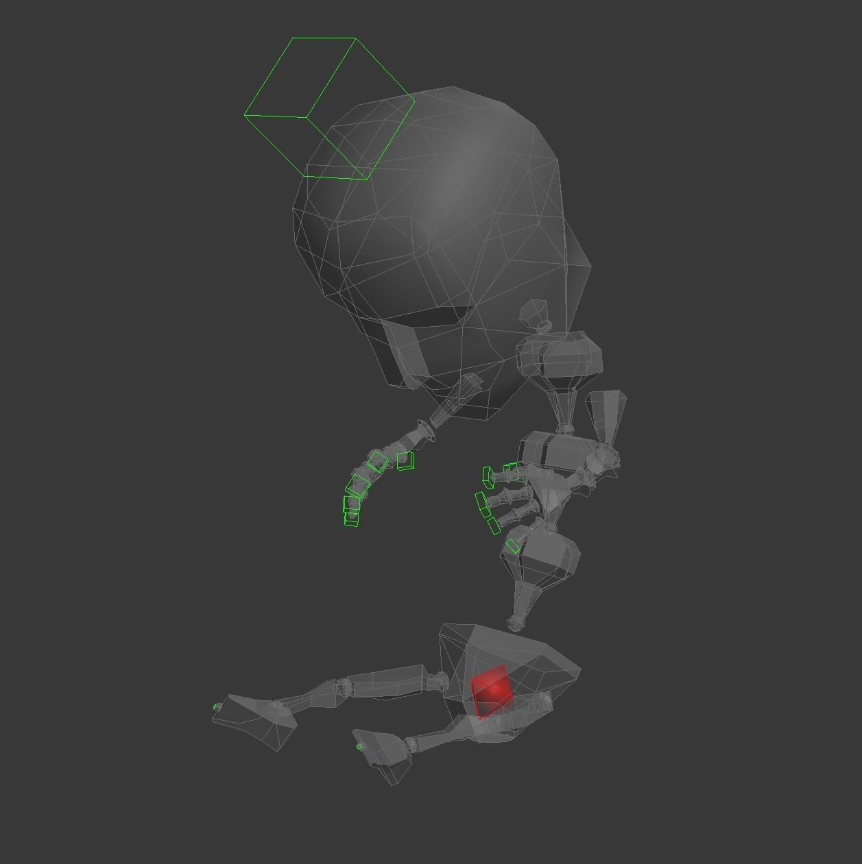 3D model Human embryo fetus with internal organs Animation of ...