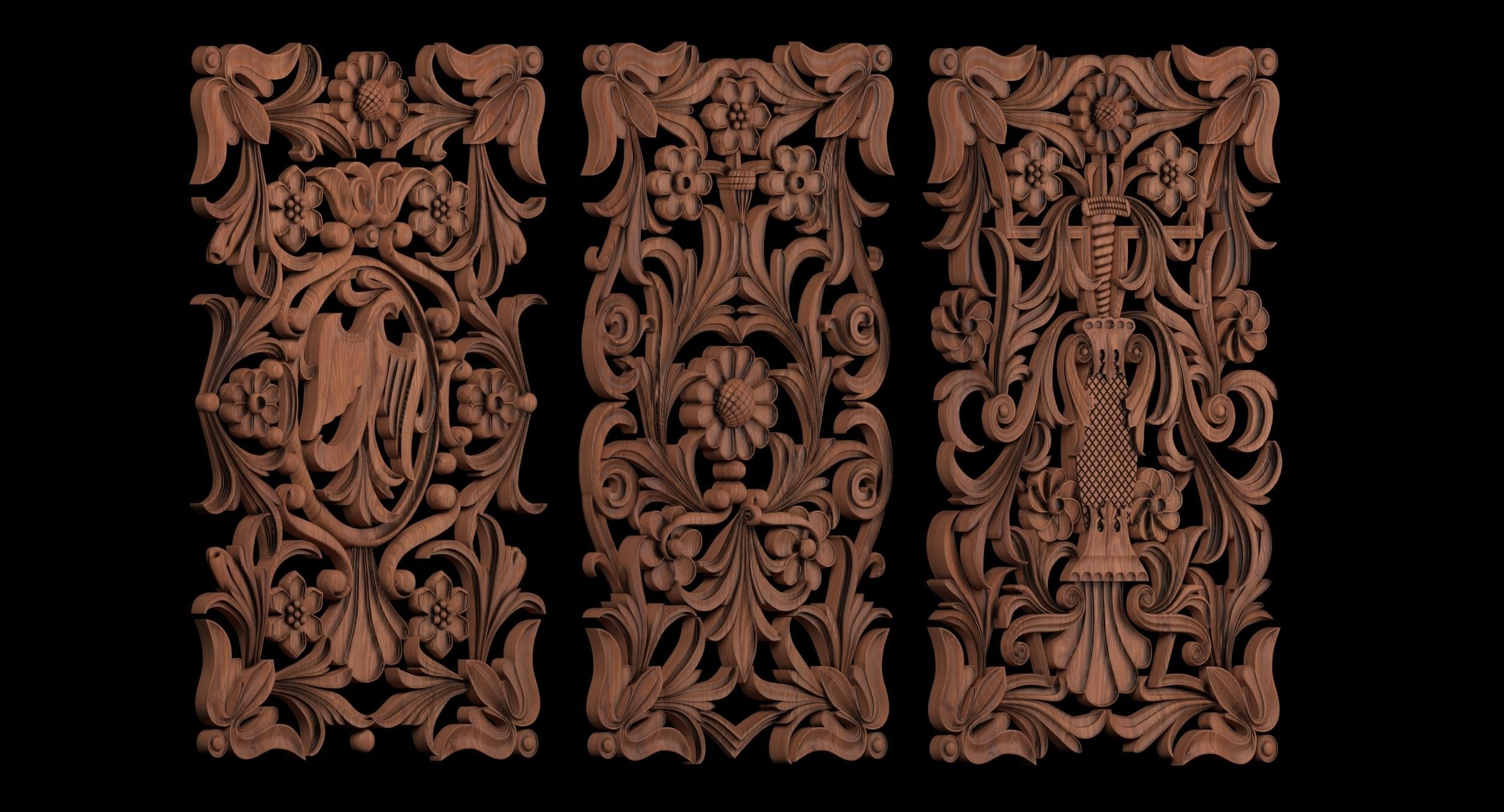Carving 3D model | CGTrader