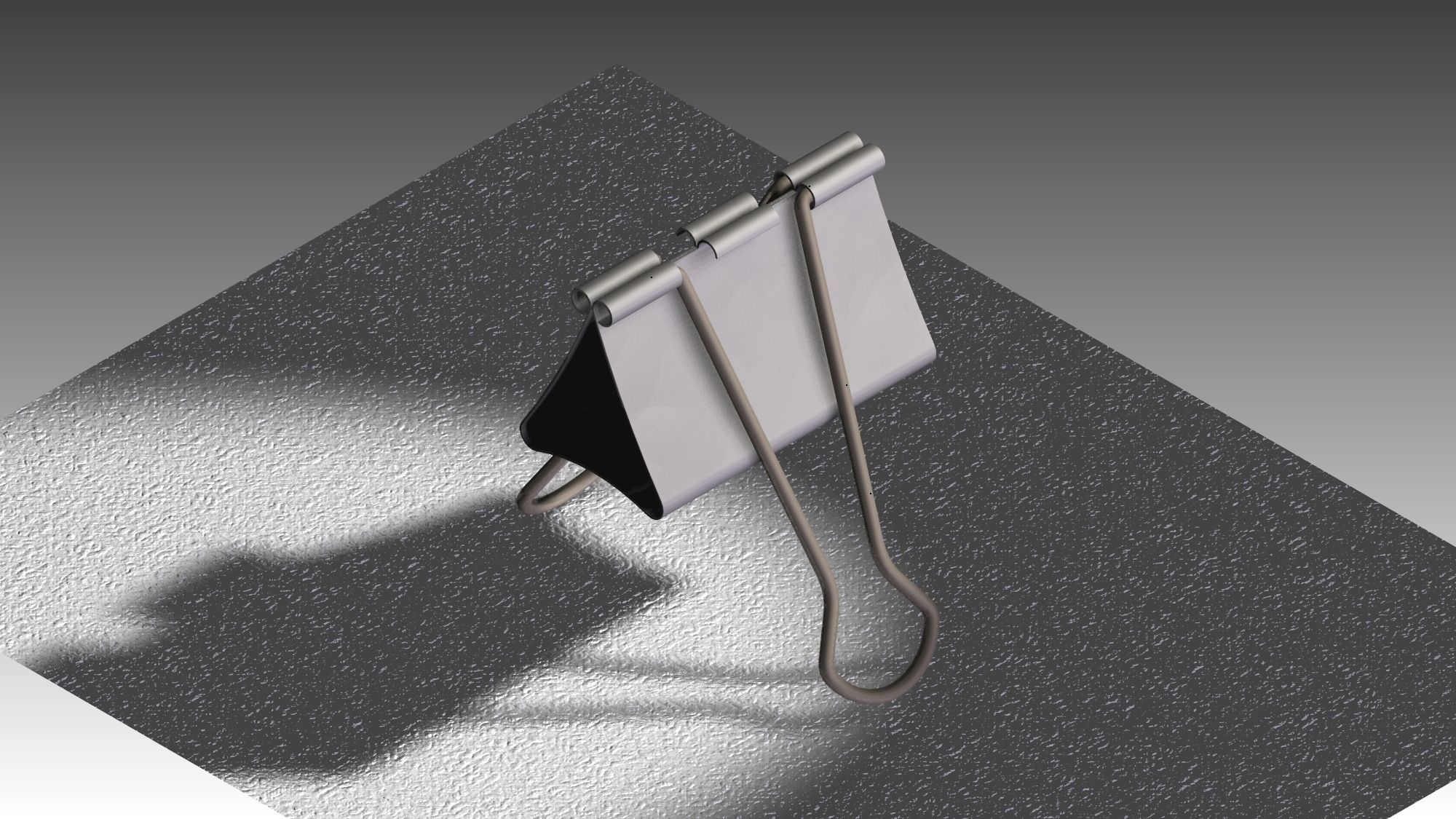 Binder Clip free 3D model | CGTrader