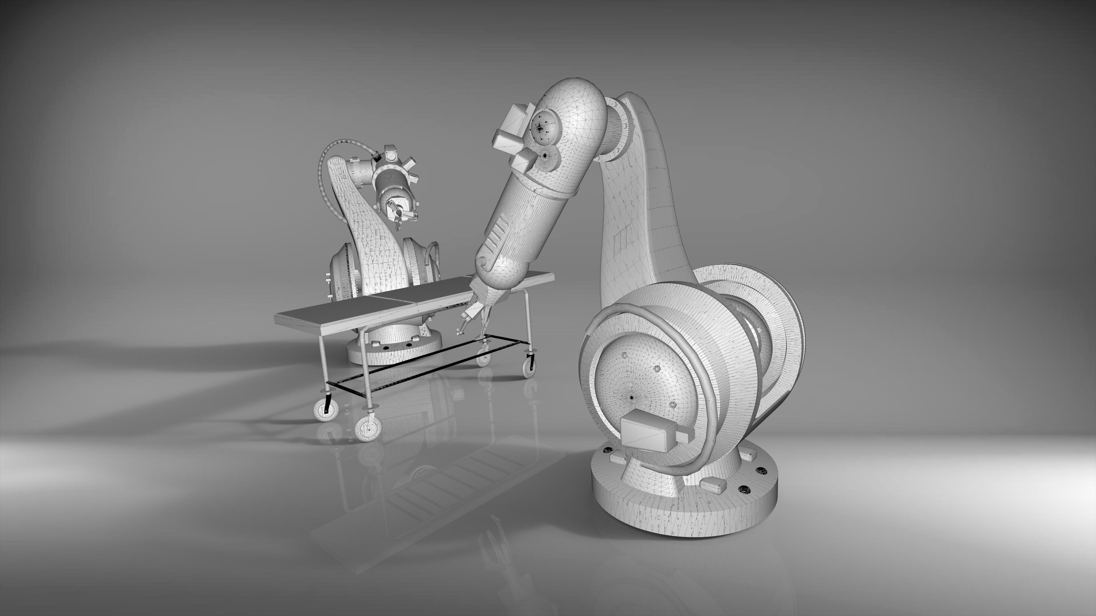 Biomedical Machine 3D model | CGTrader
