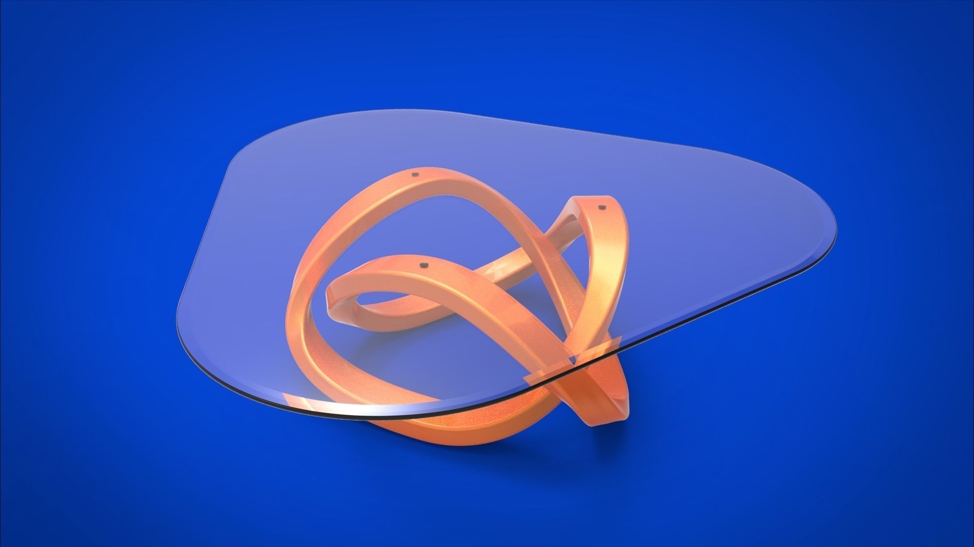 Mobius Trefoil Knot Coffee Table IV free 3D model | CGTrader