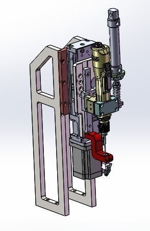 The locking screw mechanism 3D model | CGTrader